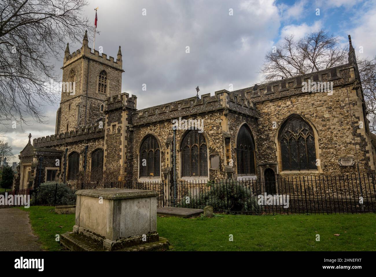 St Dunstan & All Saints Church, an Anglican Church which stands on a ...