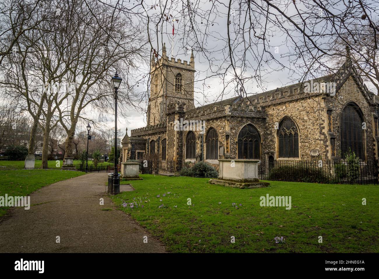St Dunstan & All Saints Church, an Anglican Church which stands on a ...