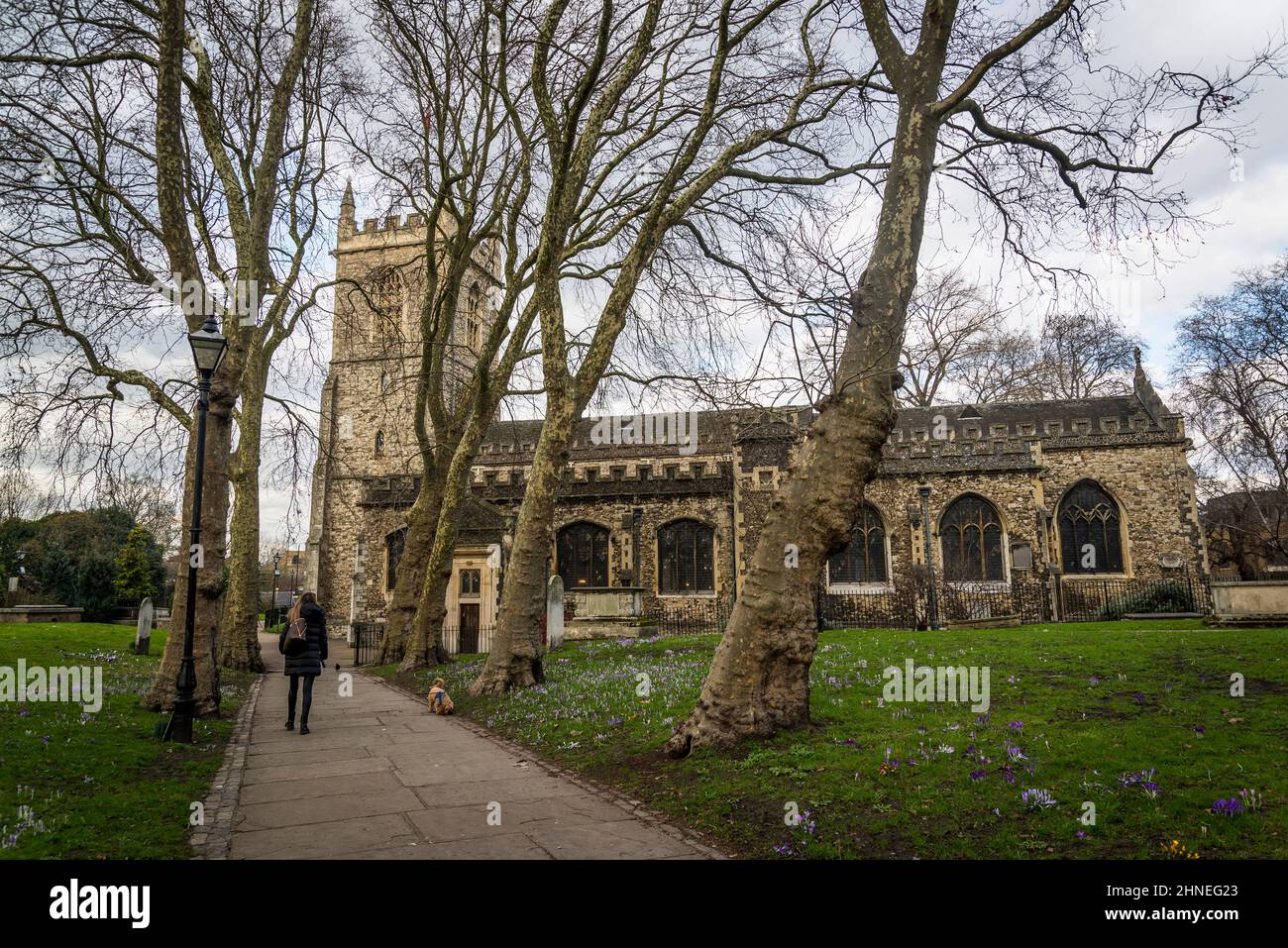 St Dunstan & All Saints Church, an Anglican Church which stands on a ...