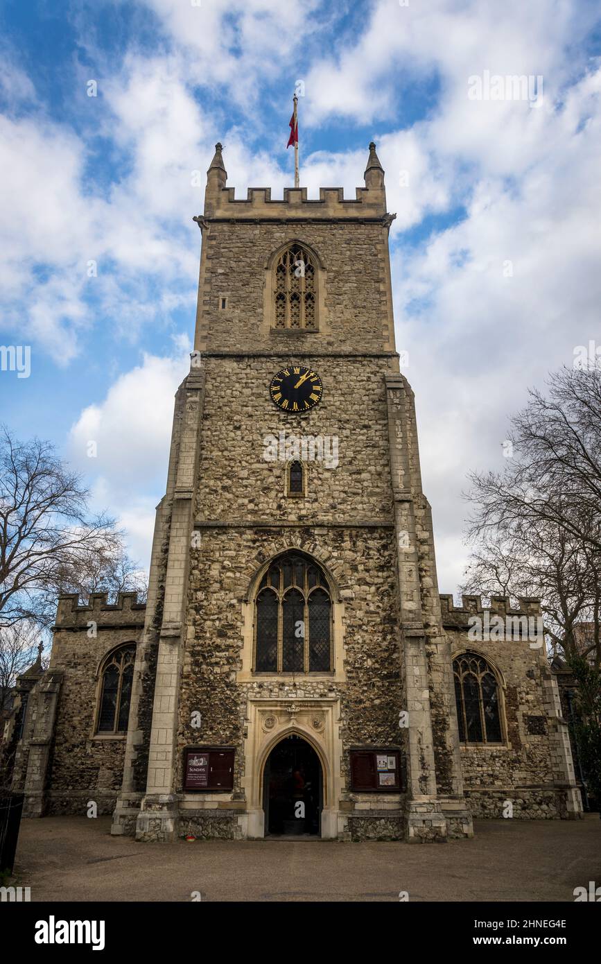 St Dunstan & All Saints Church, an Anglican Church which stands on a ...