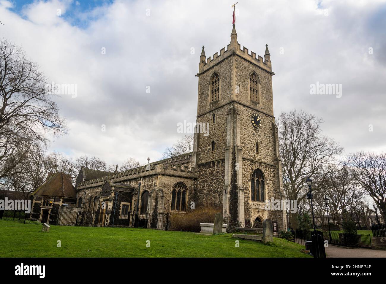 St Dunstan & All Saints Church, an Anglican Church which stands on a ...