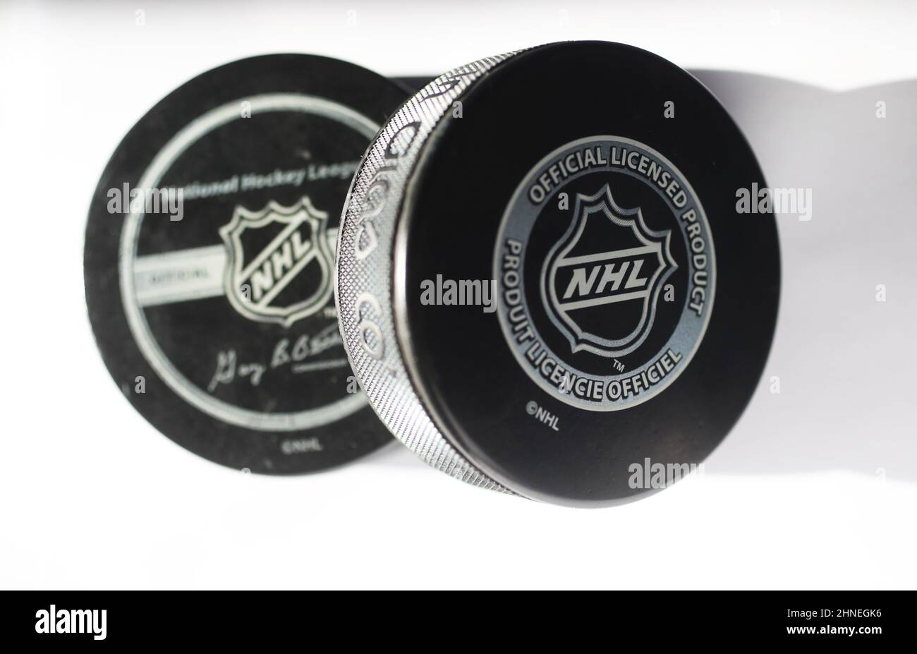 National hockey league logotype hi-res stock photography and images - Alamy