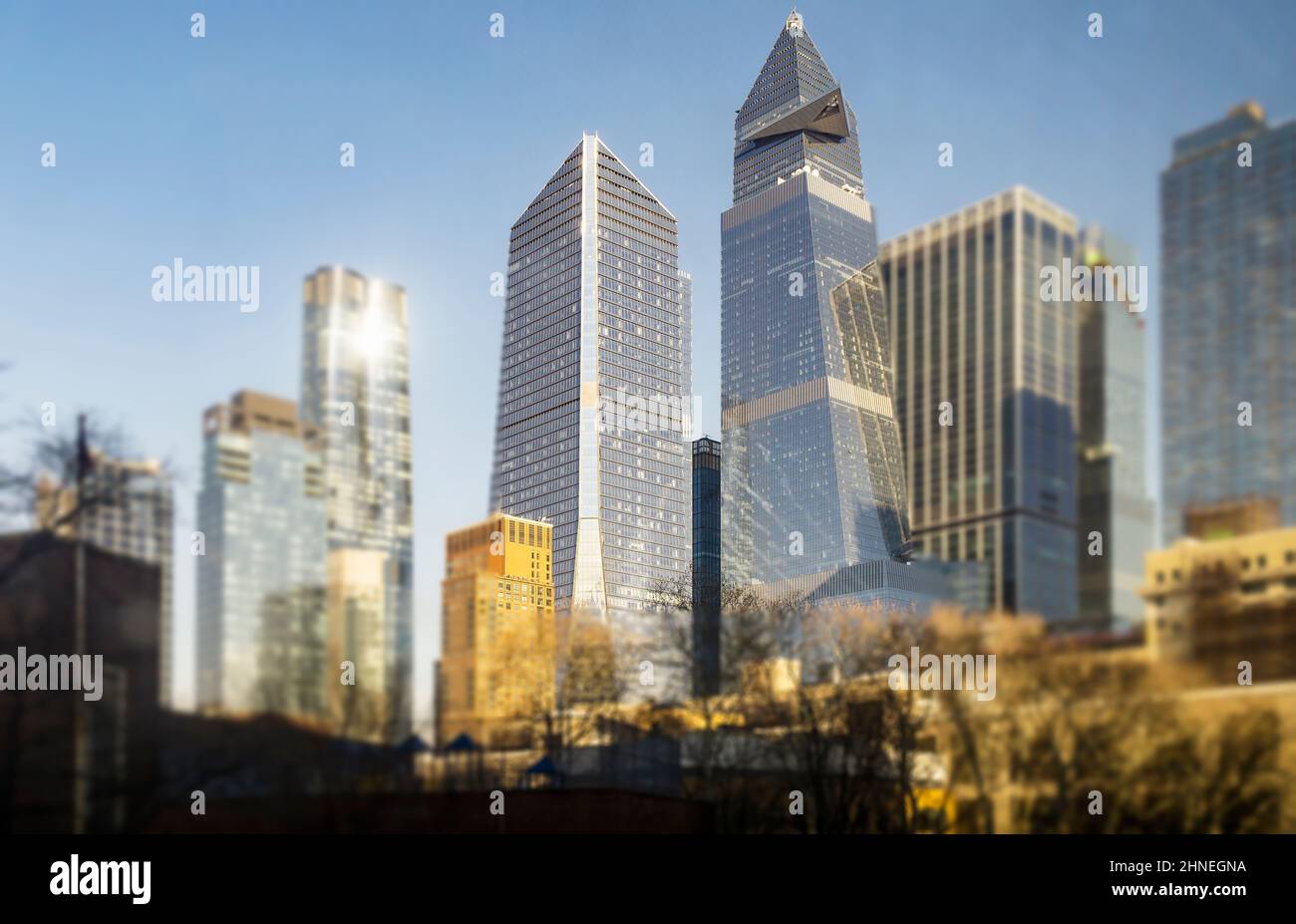 Hudson Yards development in New York on Saturday, February 12, 2022 ...