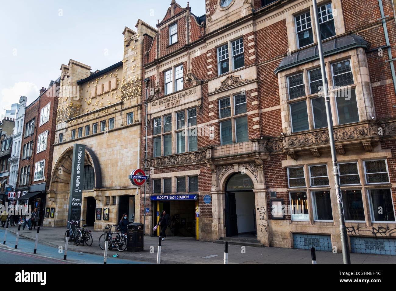 Whitechapel Underground Station, Whitechapel High Street, Tower Hamlets ...