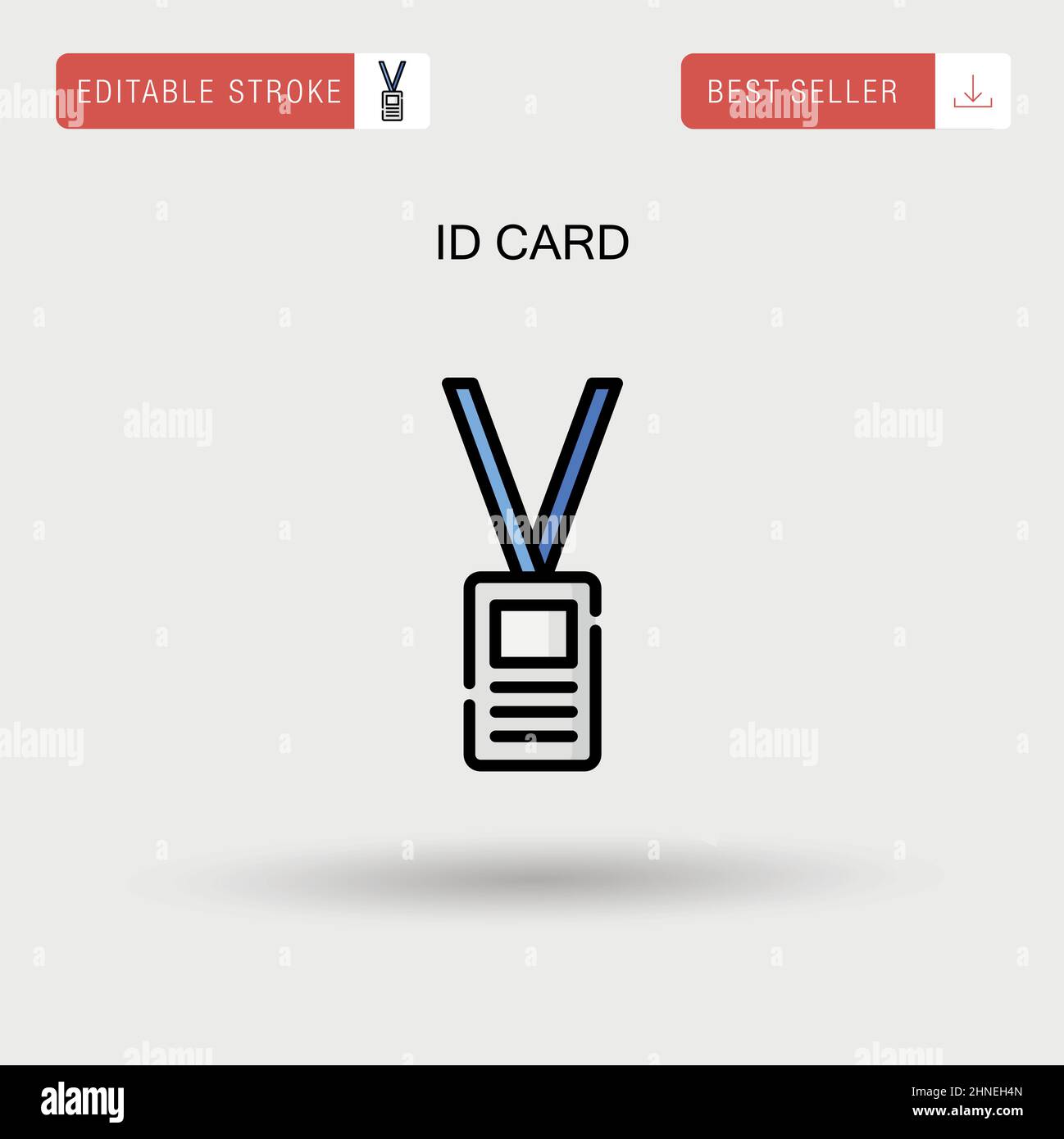 Photo id card Stock Vector Images - Alamy