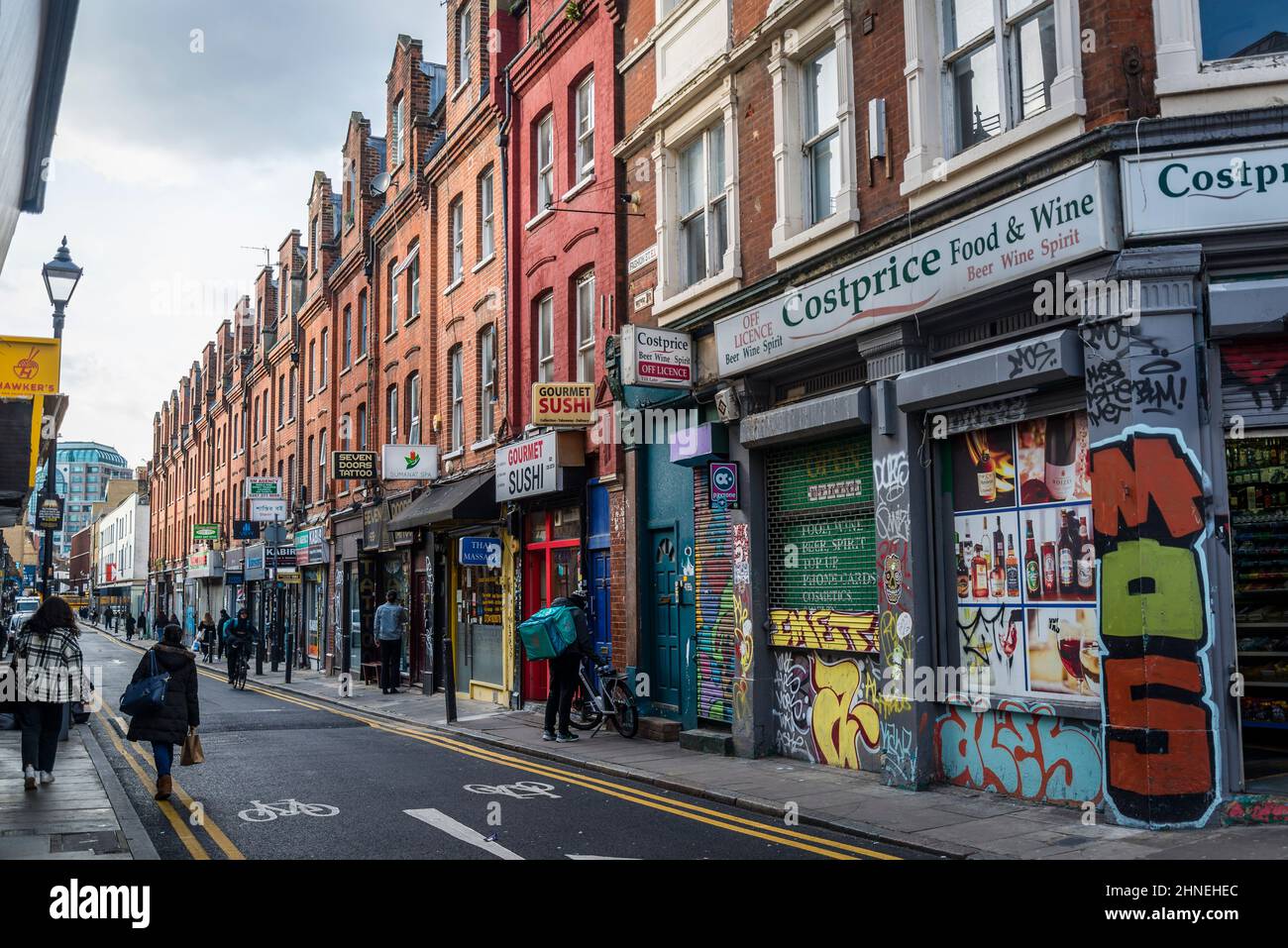 Fashion Street off Brick Lane, iconic London street, home to Bangladesh ...