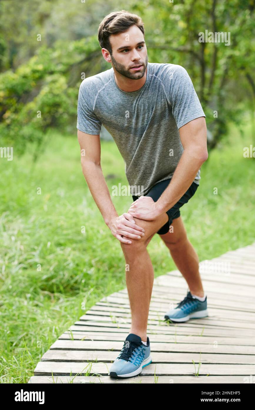 Stretch out those muscles Stock Photo - Alamy