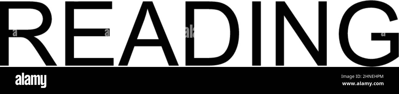 Reading Simple vector icon. Illustration symbol design template for web ...