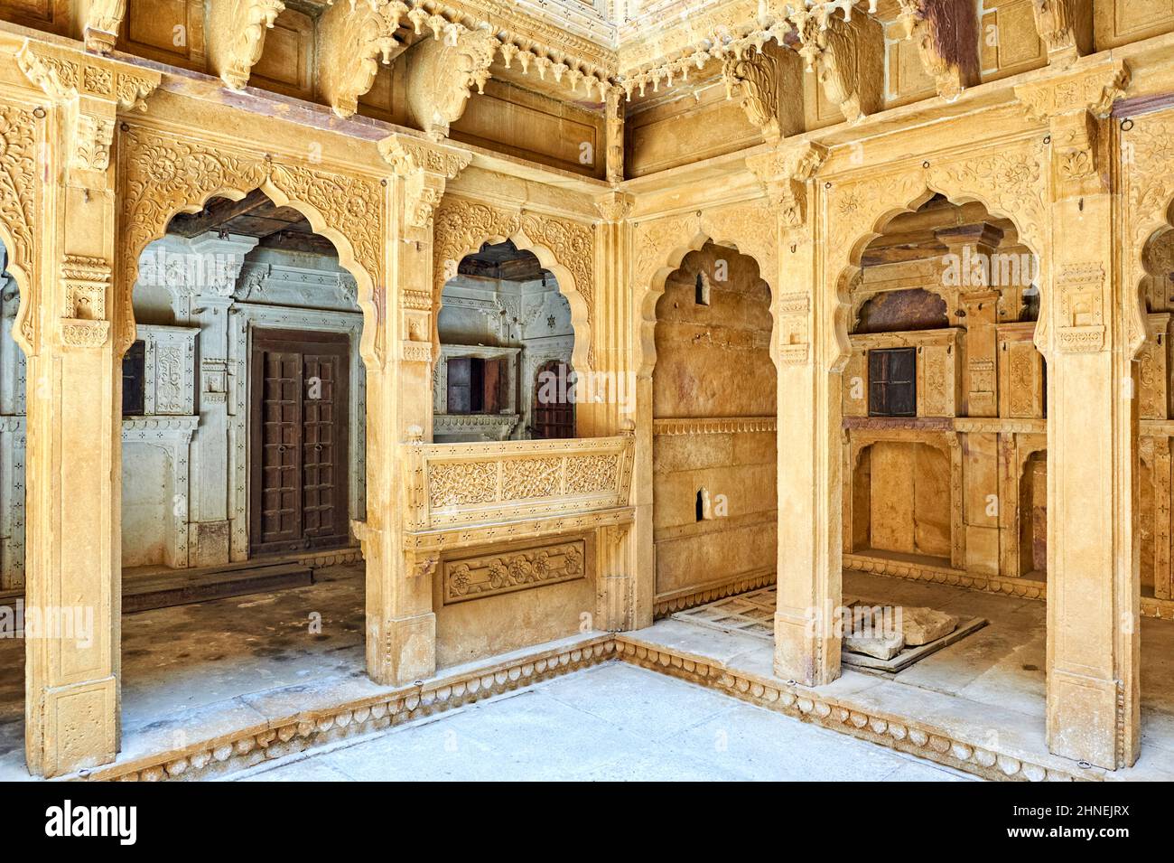 India Rajasthan jaisalmer. Traditional haveli house Stock Photo - Alamy