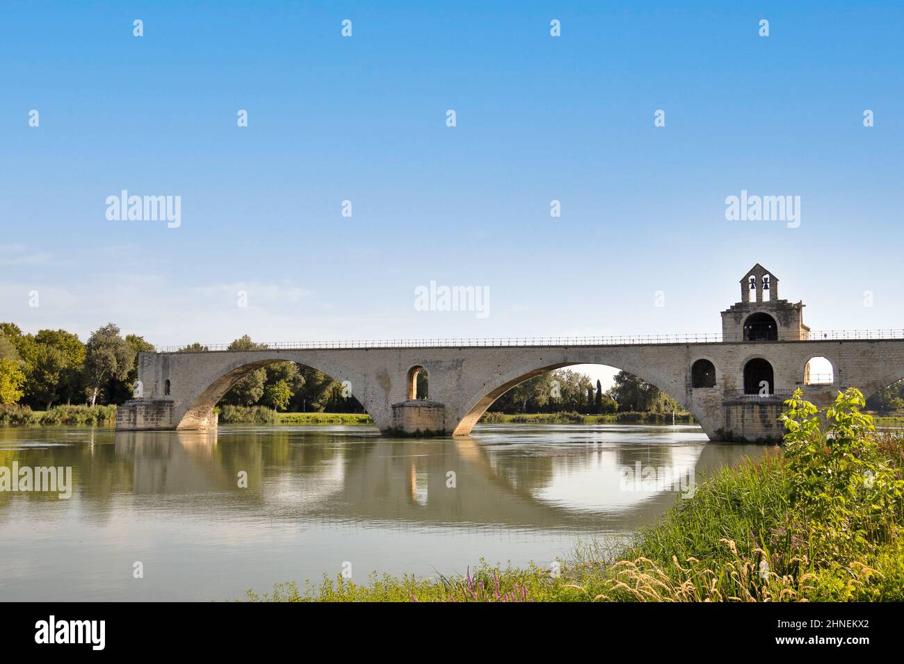 the bridge of Avignon Stock Photo - Alamy
