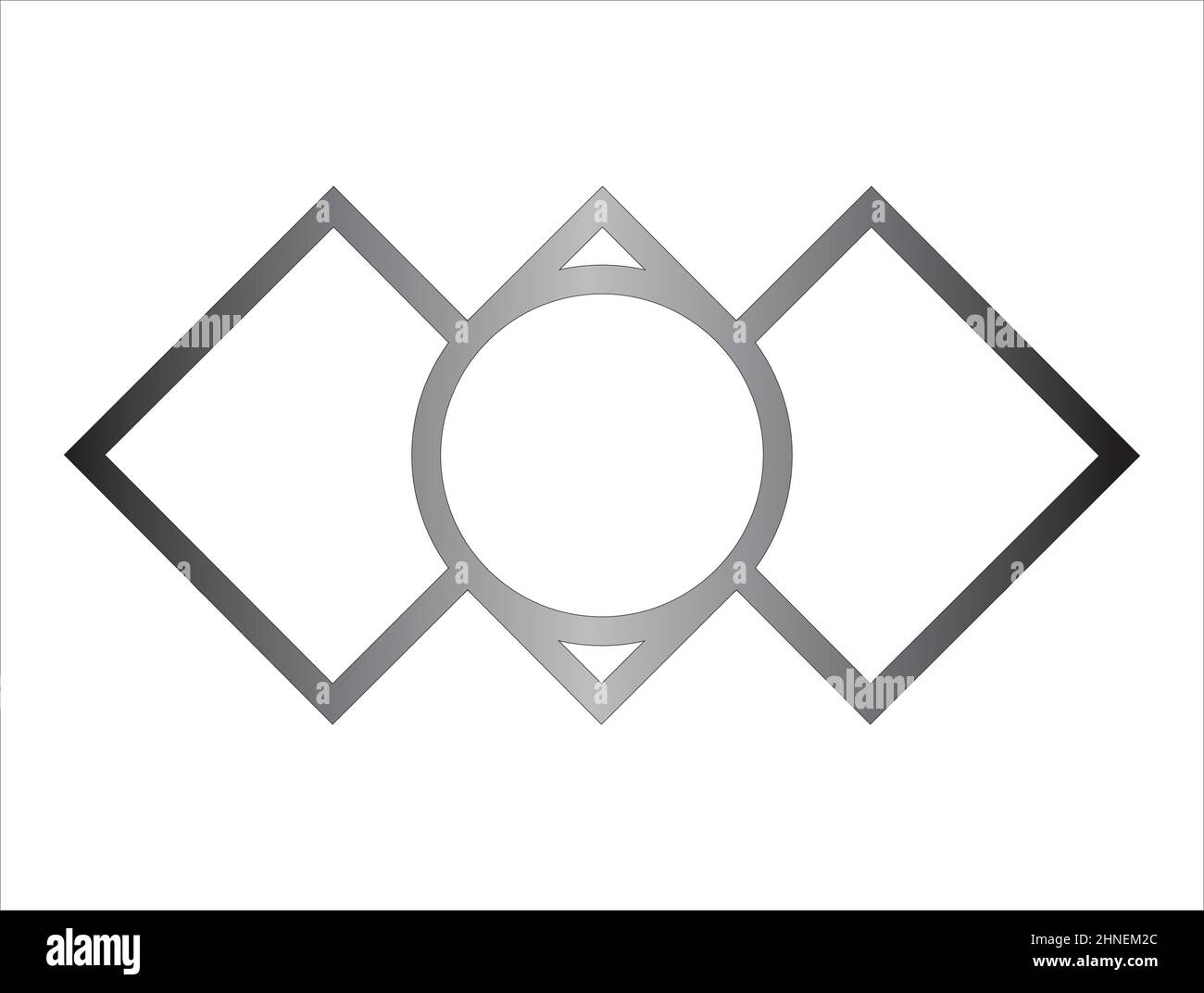 Square circle triangle Stock Vector Images - Alamy
