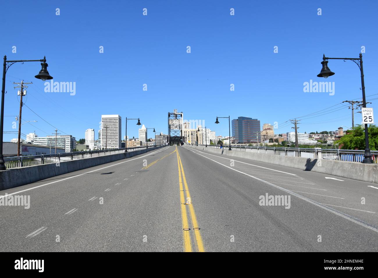 Views around downtown Tacoma, Washington featuring the Museum of Glass ...