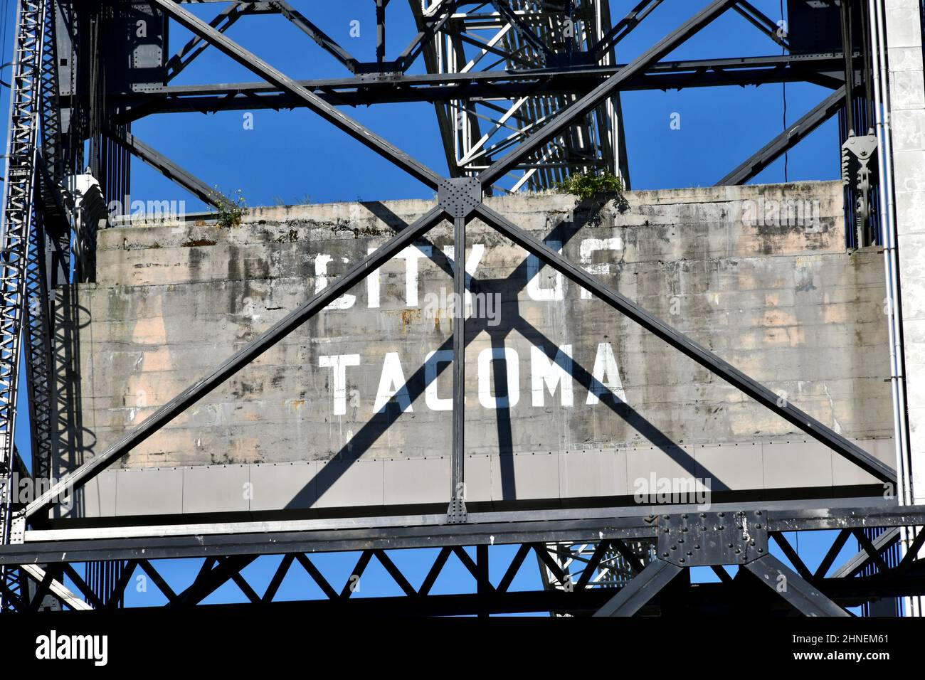 Views around downtown Tacoma, Washington featuring the Museum of Glass ...