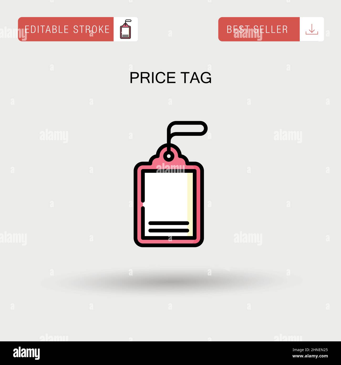 Price tag Simple vector icon Stock Vector Image & Art - Alamy