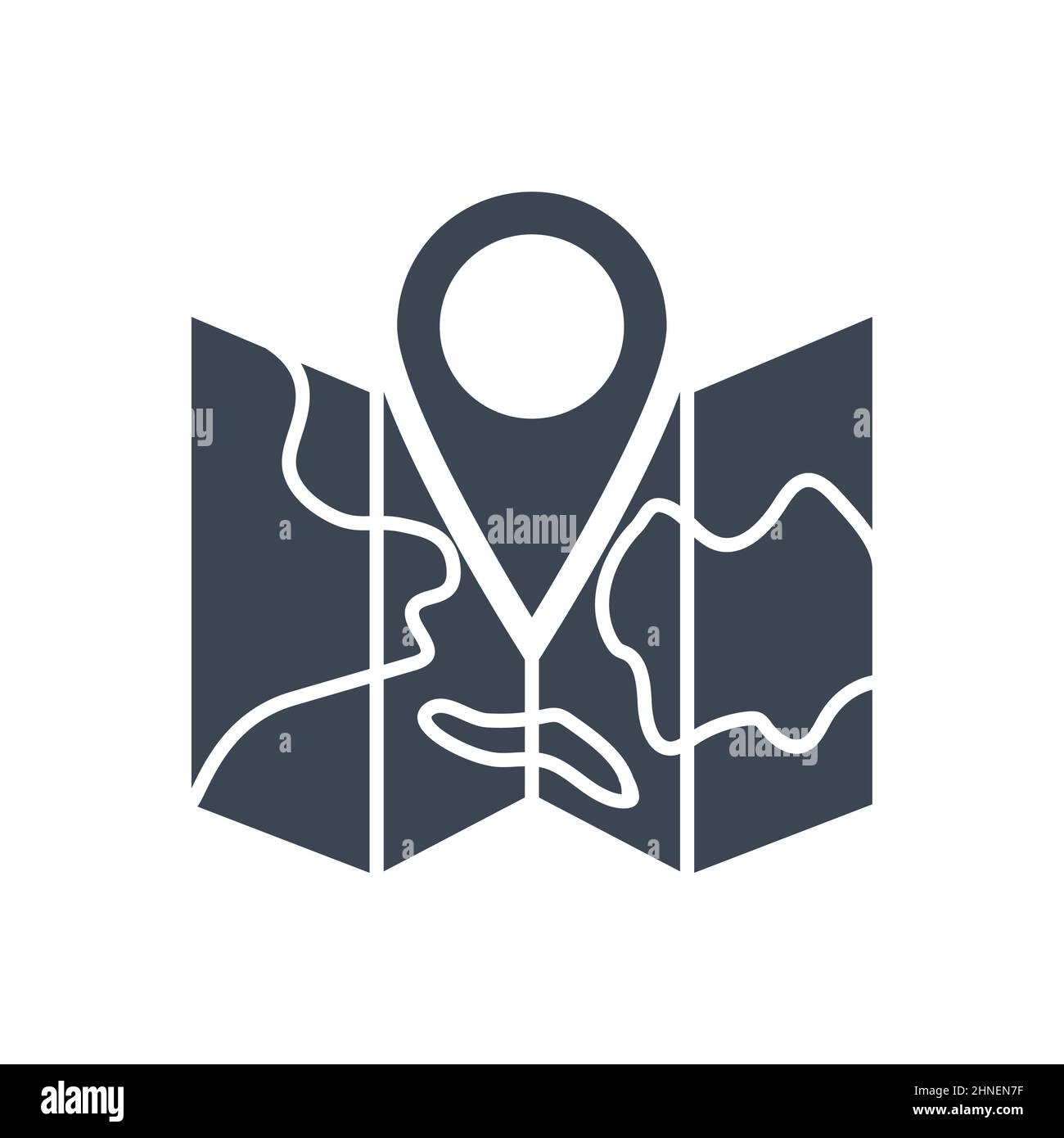 Location vector icon Stock Vector Image & Art - Alamy