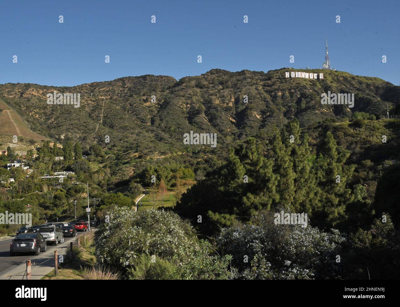 Los Angeles, USA. 16th Feb, 2022. The Iconic Hollywood sign replaced ...