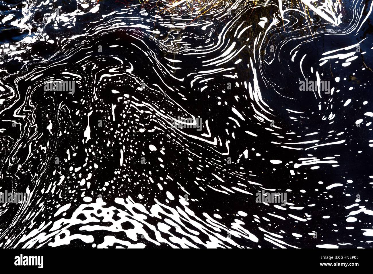 Foam patterns hi-res stock photography and images - Alamy