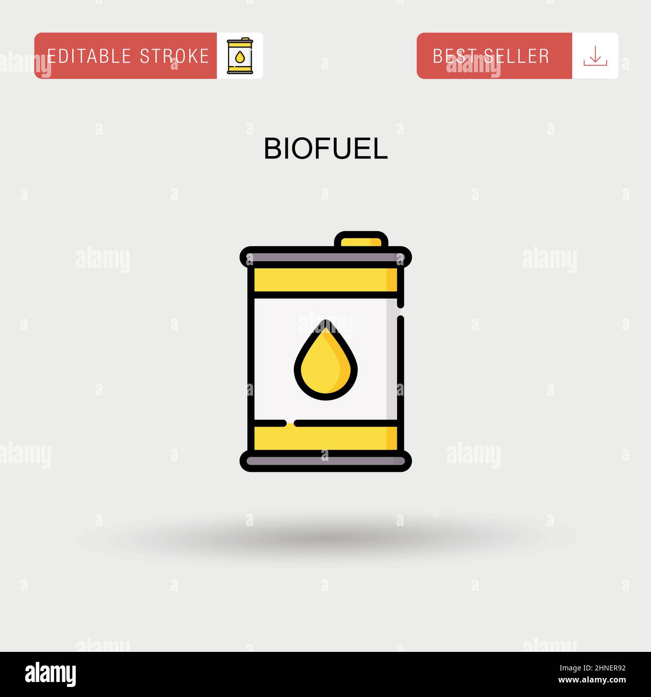 Biofuel Simple vector icon Stock Vector Image & Art - Alamy