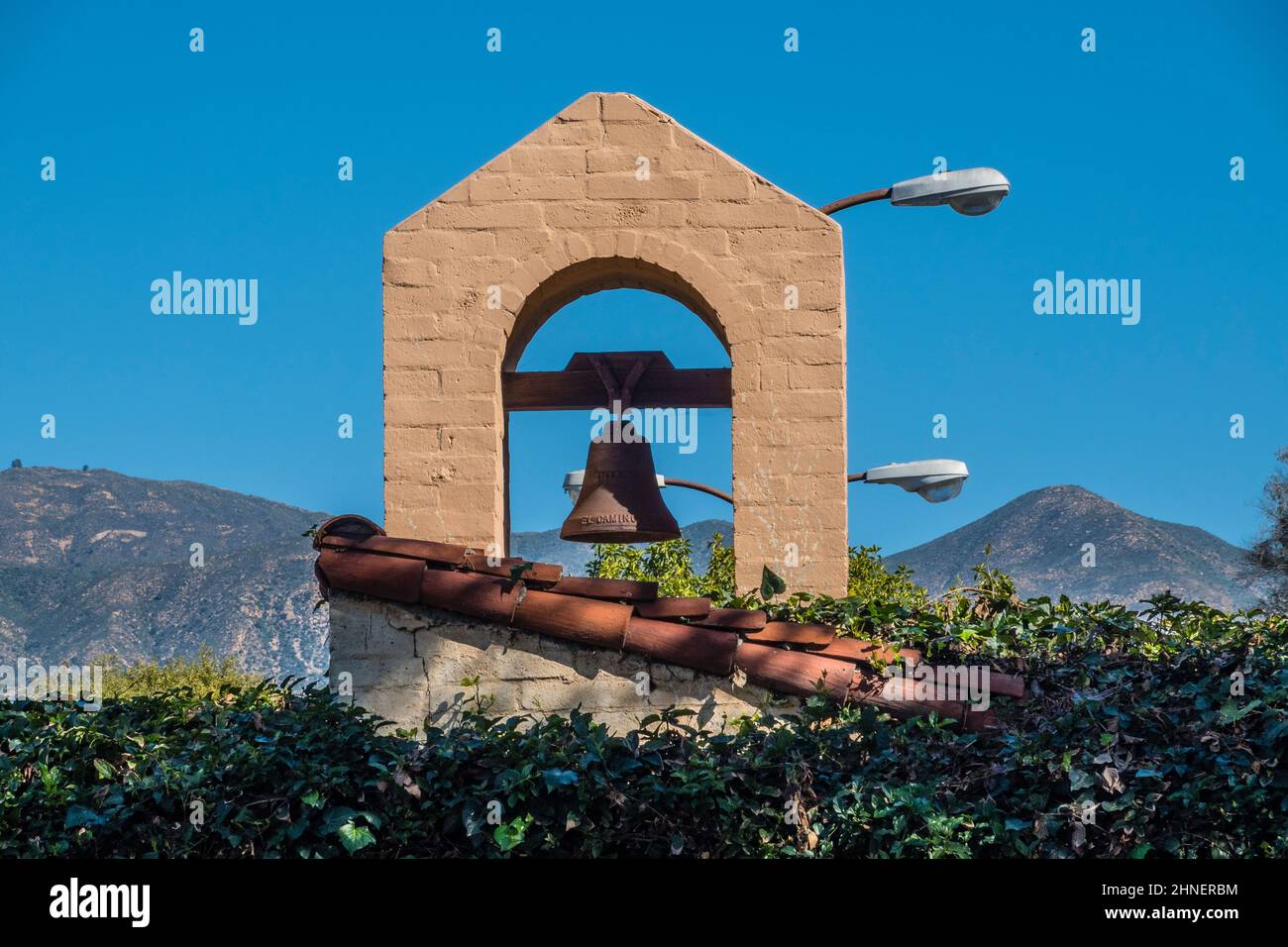 The Belfry at Santa Barbara Historical Museum, located in the parking ...