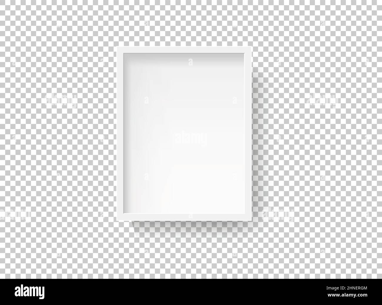 Vector a4 mockup isolated Black and White Stock Photos & Images - Alamy