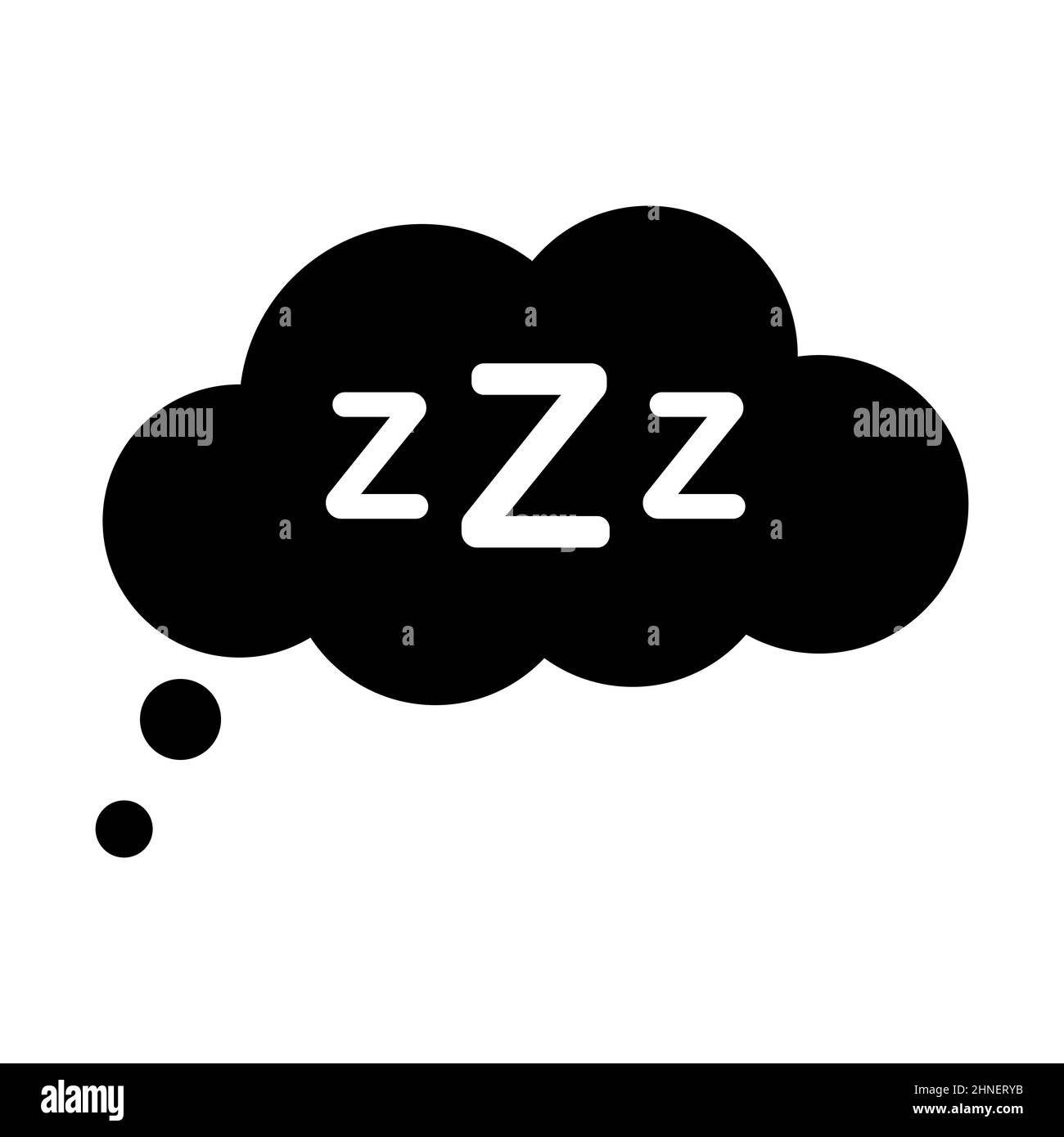 Sleep rest icon. Sleep rest symbol. Flat style. Vector illustration ...