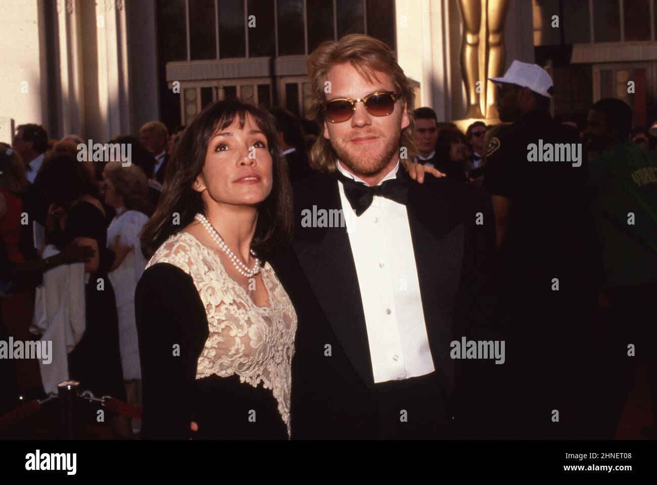 Keifer Sutherland and wife Camila 1989 Credit: Ralph Dominguez ...