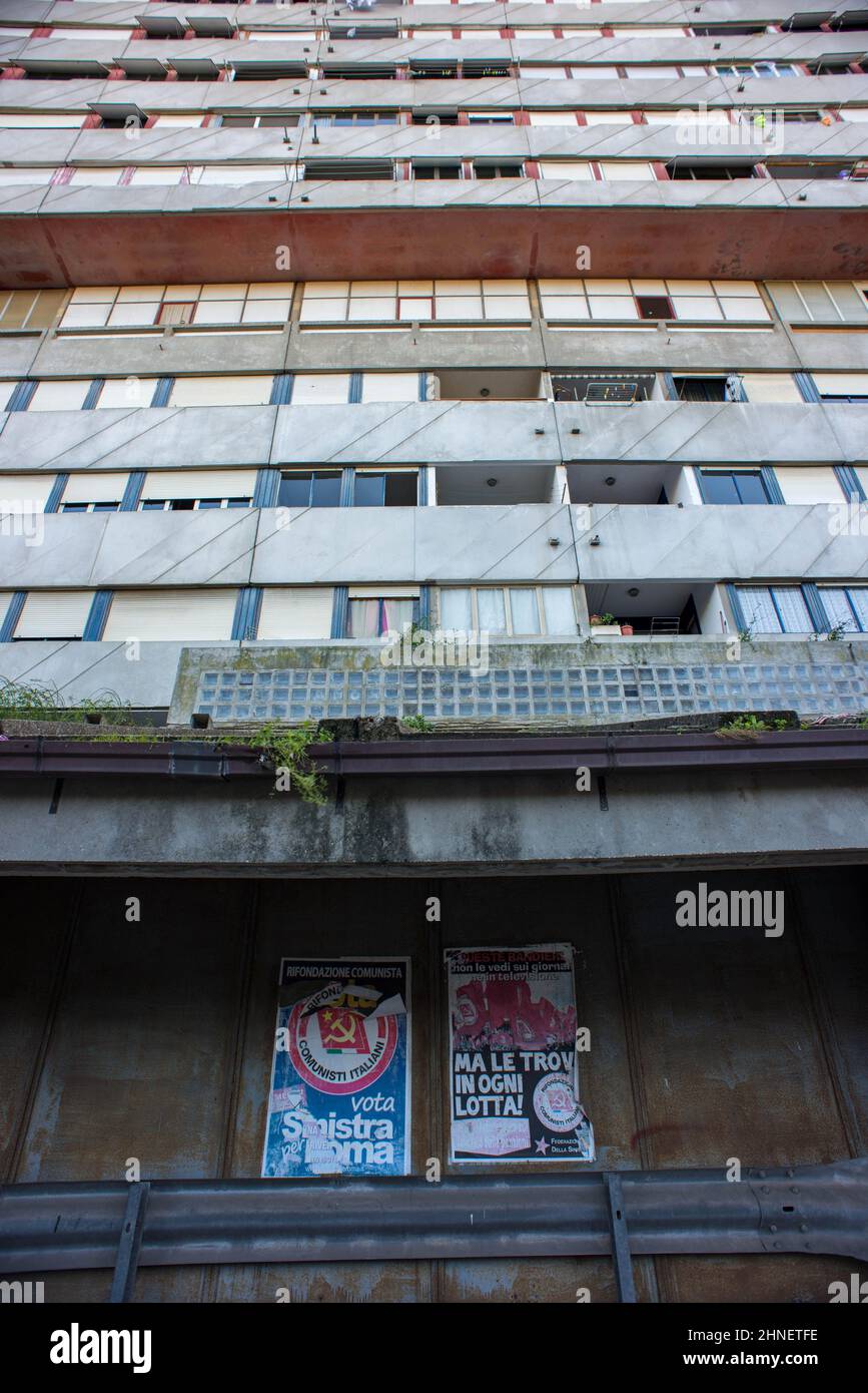 Rome, Italy 17/01/2016: Corviale suburban neighborhood. © Andrea ...