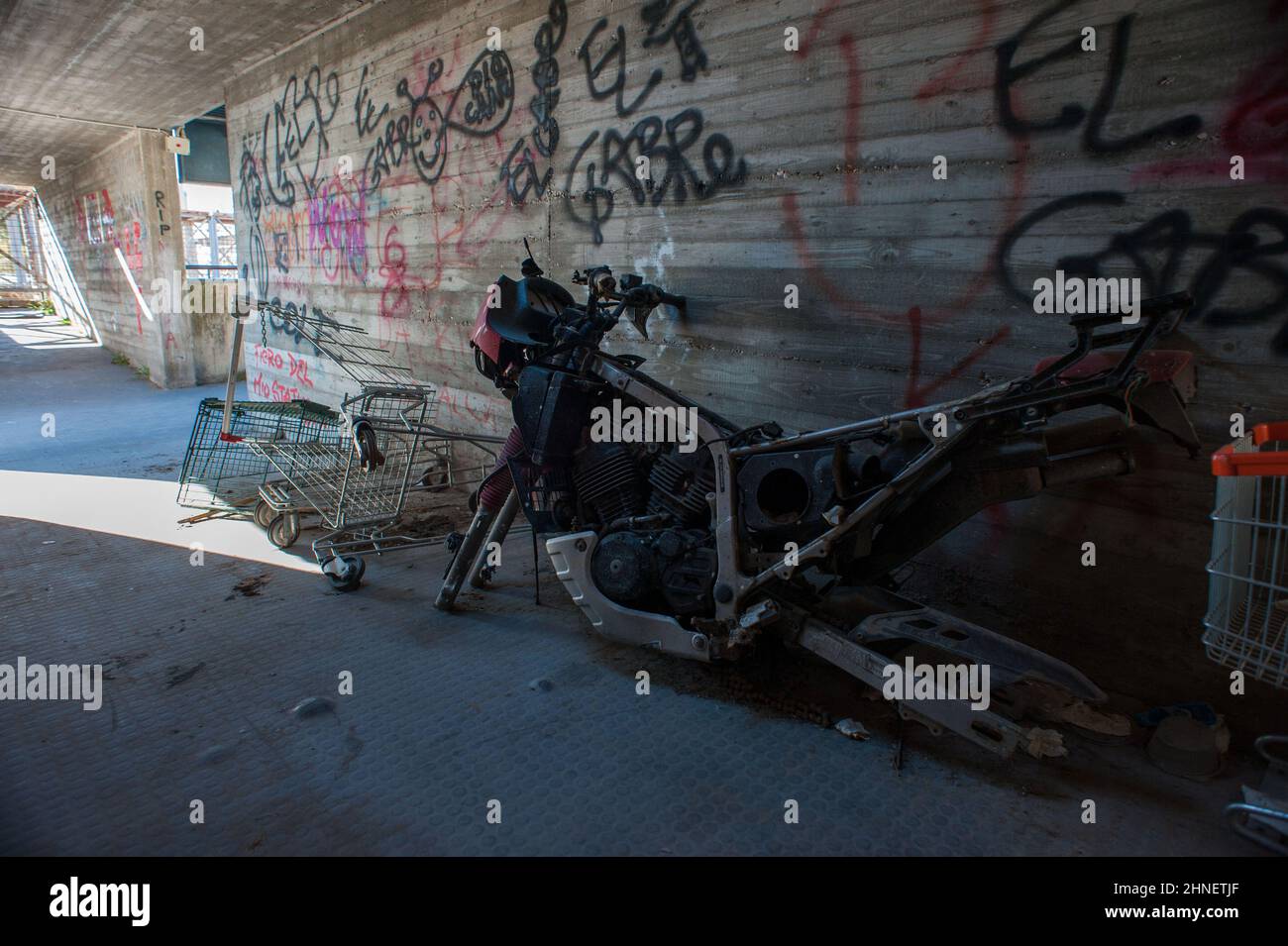 Rome, Italy 17/01/2016: Corviale suburban neighborhood. © Andrea ...