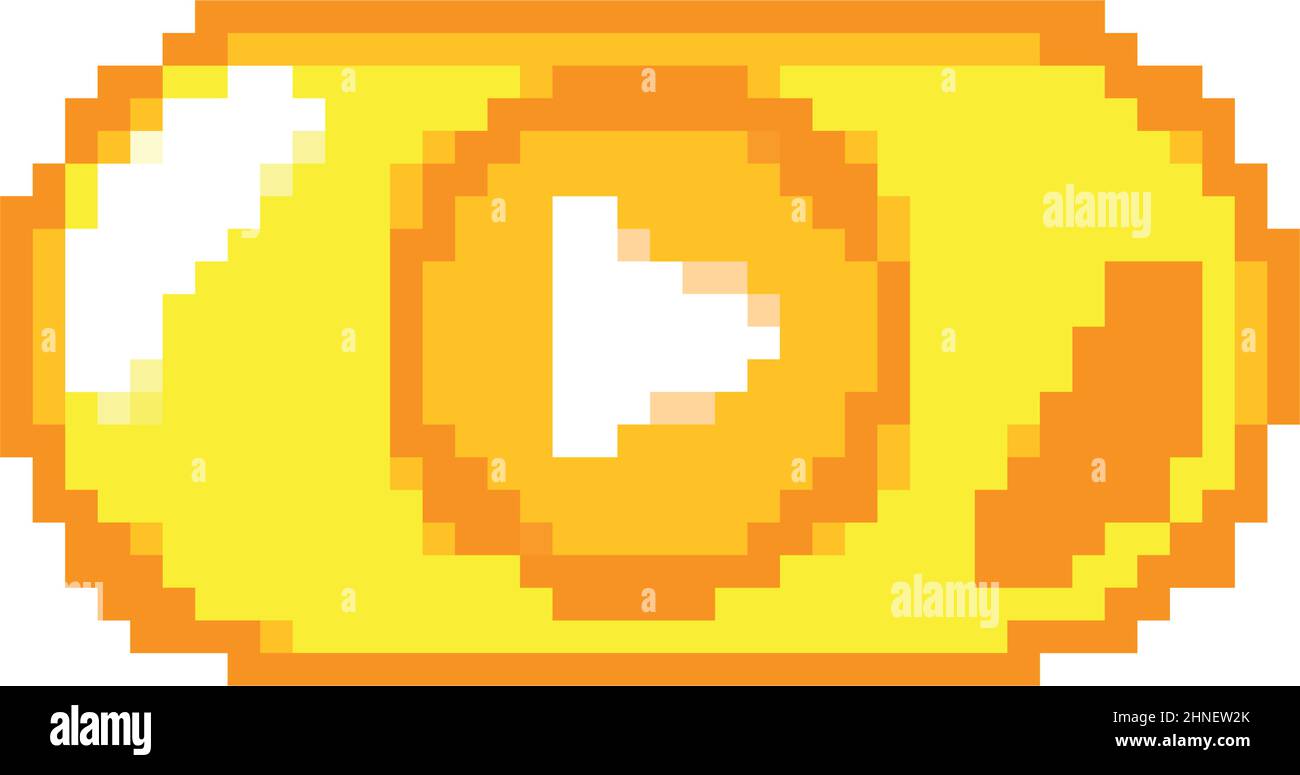pixelated video player Stock Vector Image & Art - Alamy
