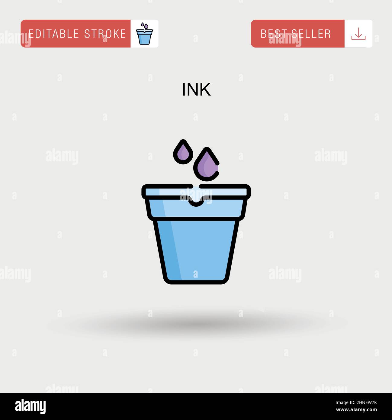 Glitter ink flow hi-res stock photography and images - Alamy
