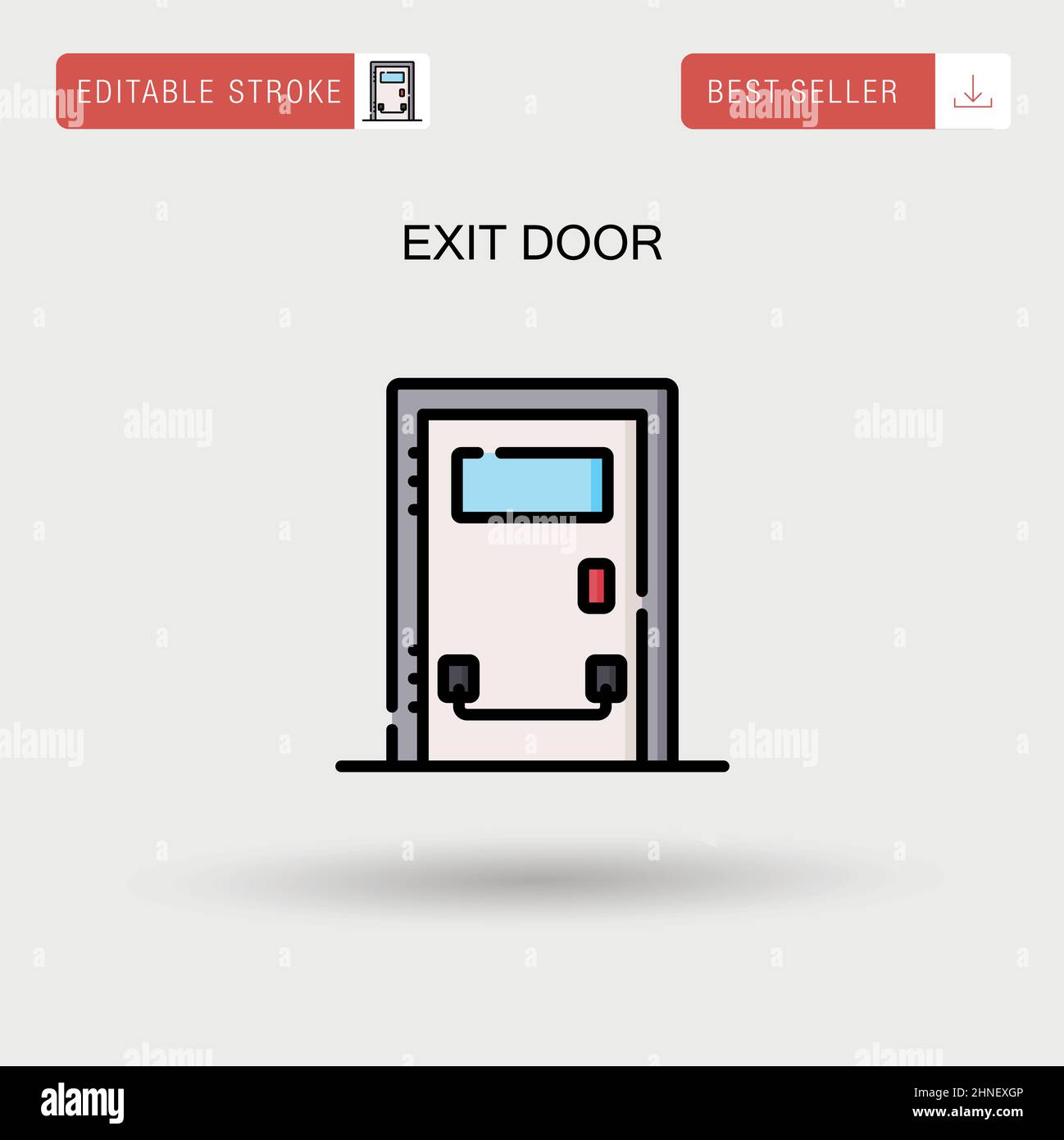 Emergency exit door open hi-res stock photography and images - Alamy