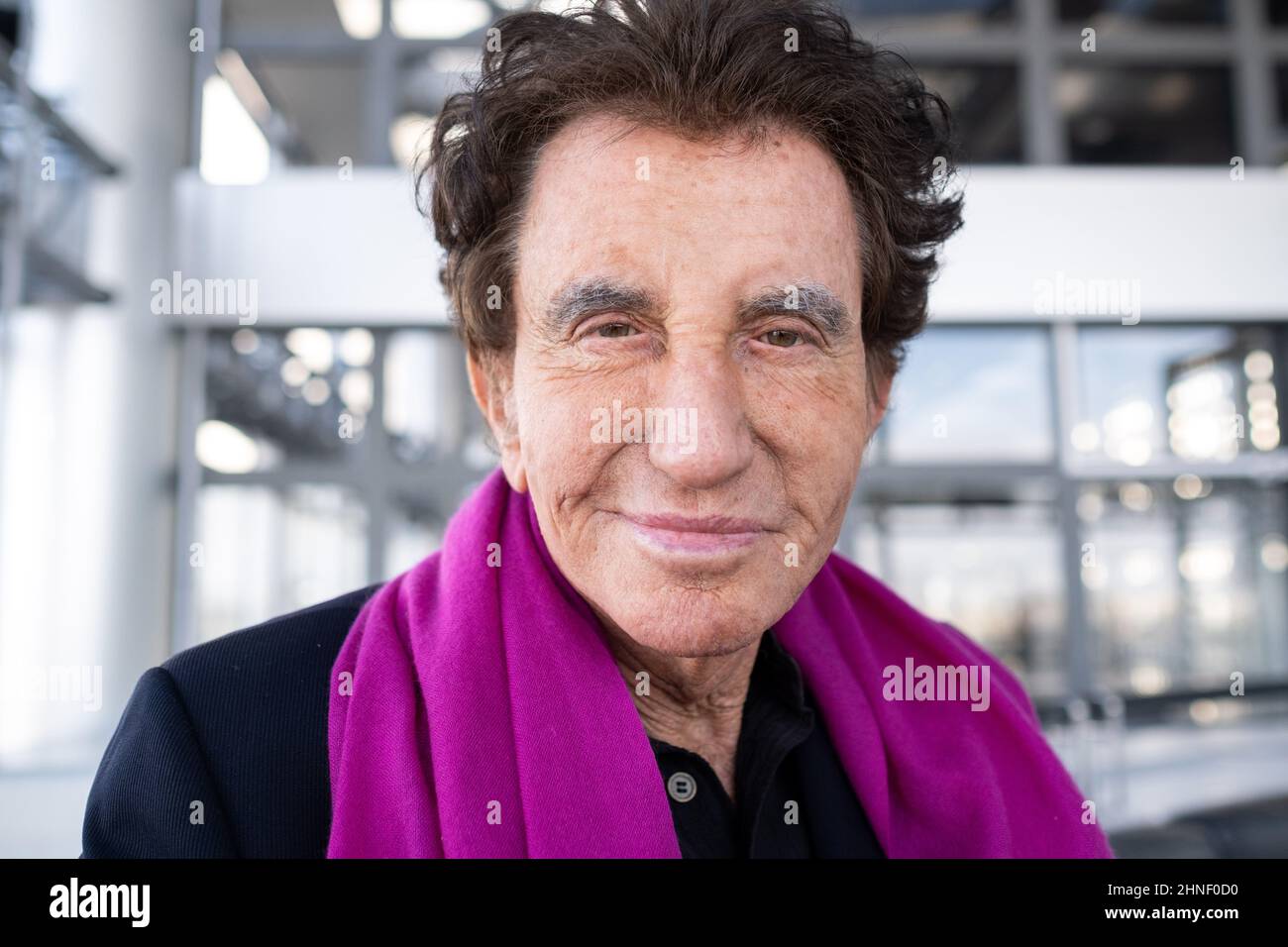 France, Paris, 15th February 2022. Portrait of Jack Lang, former ...