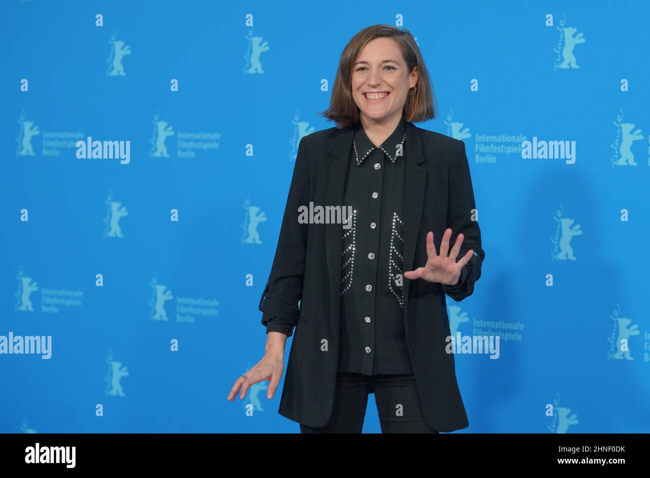 Berlin, Germany. 15th Feb, 2022. At the Photocall, director Carla Simon ...