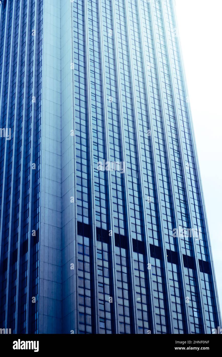 Modern office building/ skyscraper with glass walls Stock Photo - Alamy