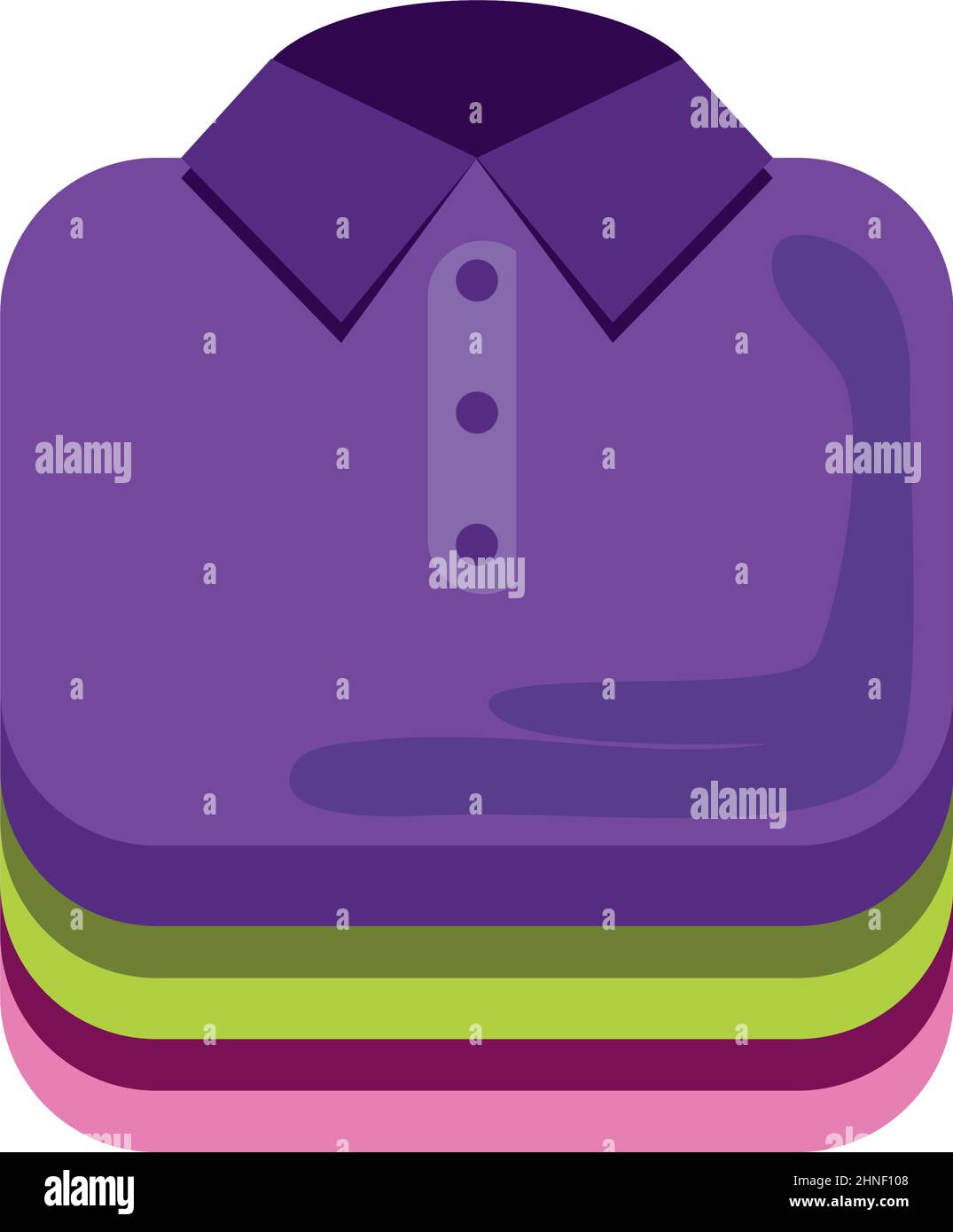 folded shirts icon Stock Vector Image & Art - Alamy