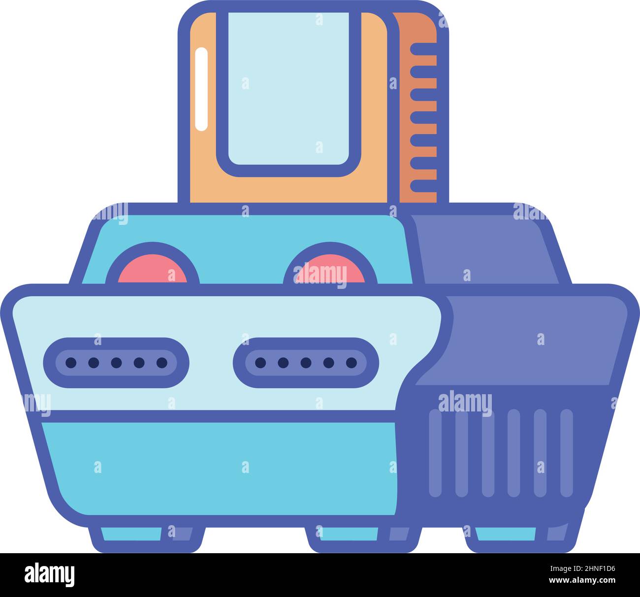 video game console retro tech Stock Vector Image & Art - Alamy