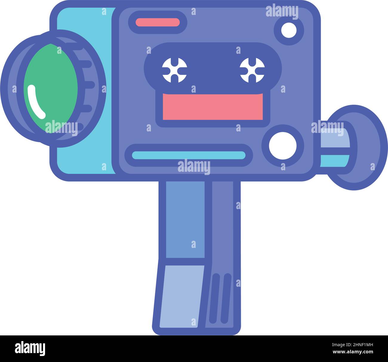 old video camera retro tech Stock Vector Image & Art - Alamy