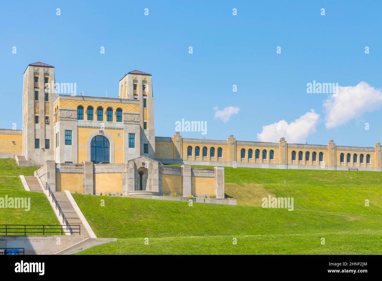 R.C. Harris Water Treatment Plant, a landmark waterfront Art Deco ...