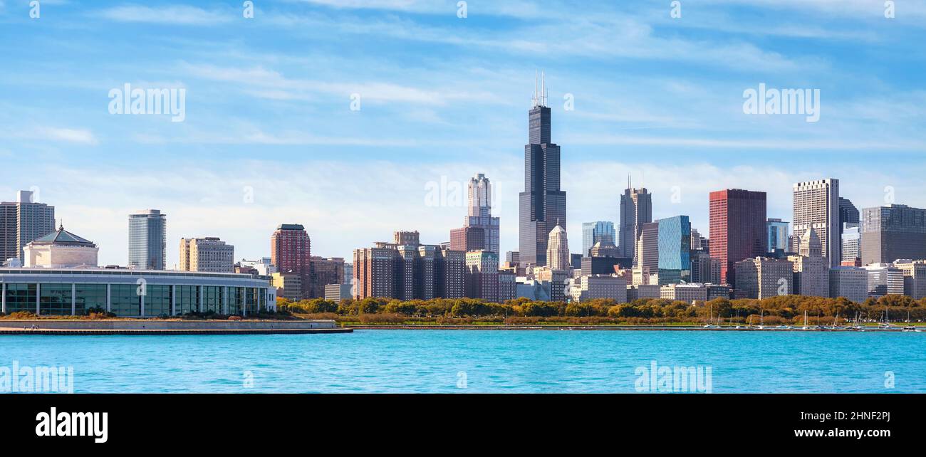 Chicago sunny hi-res stock photography and images - Alamy