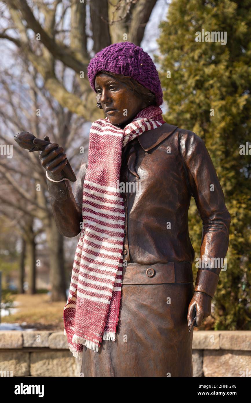 Ottawa, Illinois - United States - February 15th. 2022: Radium Girl ...