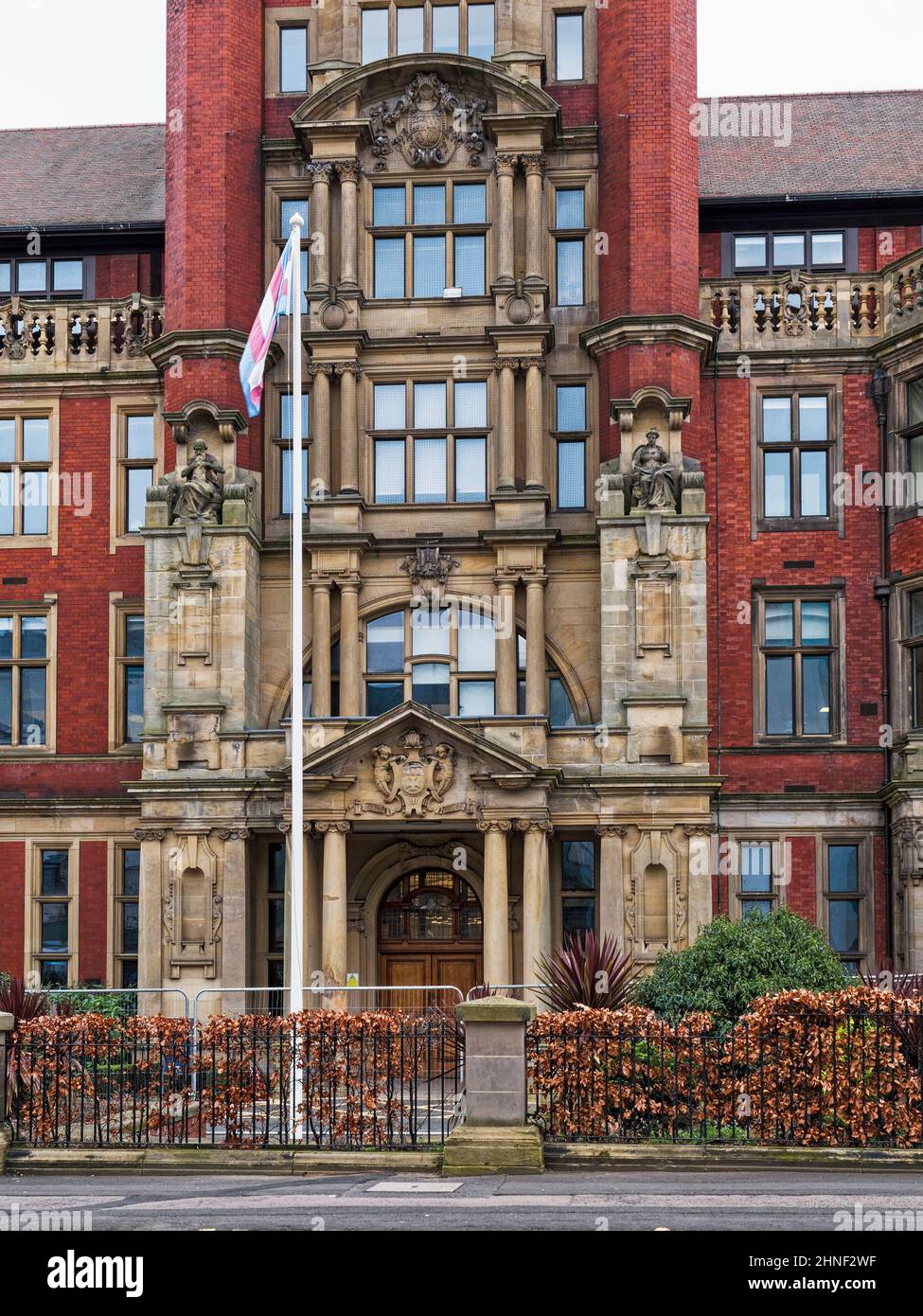 Oldest building of the Newcastle University campus the Armstrong ...