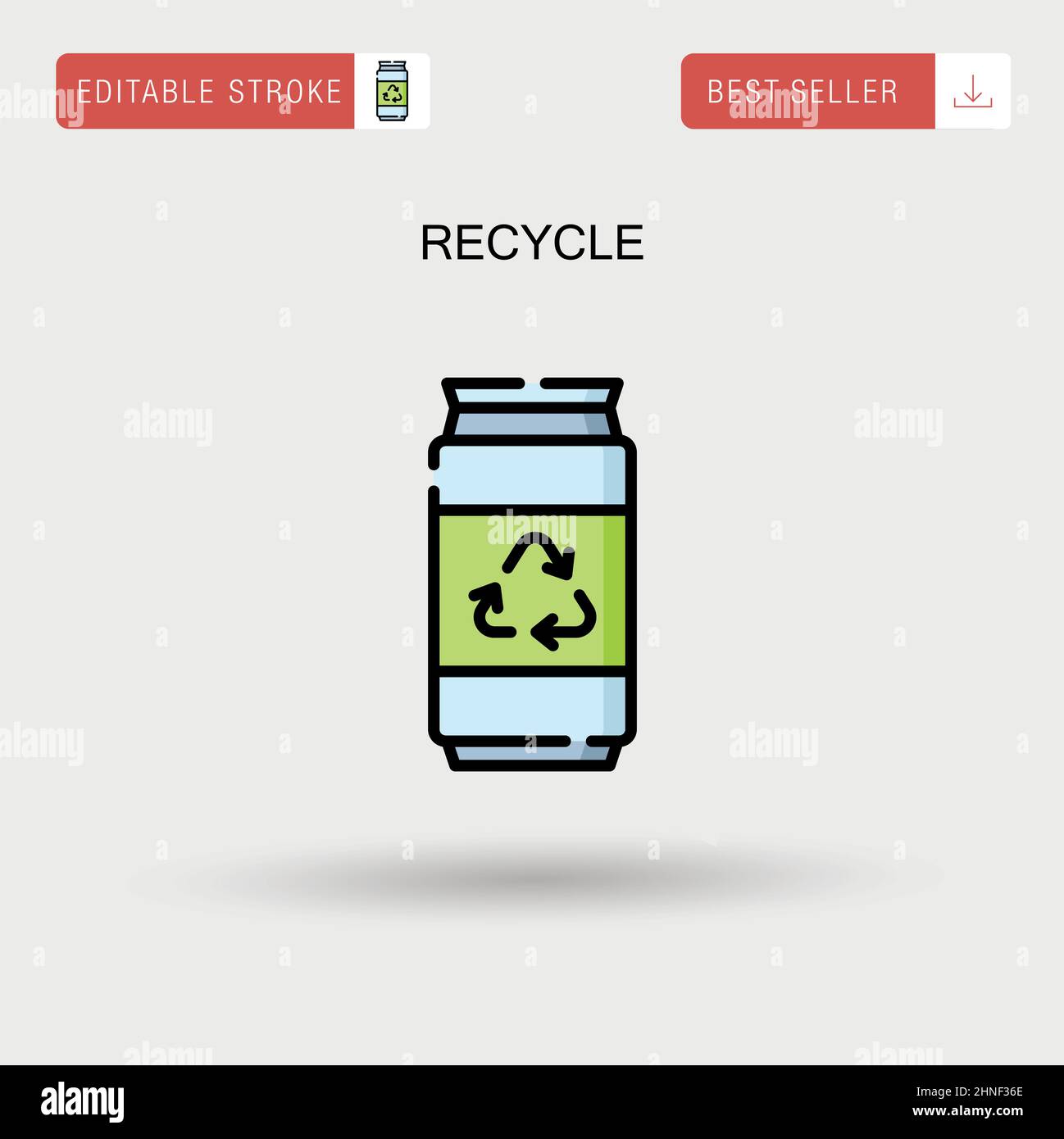 Recycle Simple vector icon Stock Vector Image & Art - Alamy