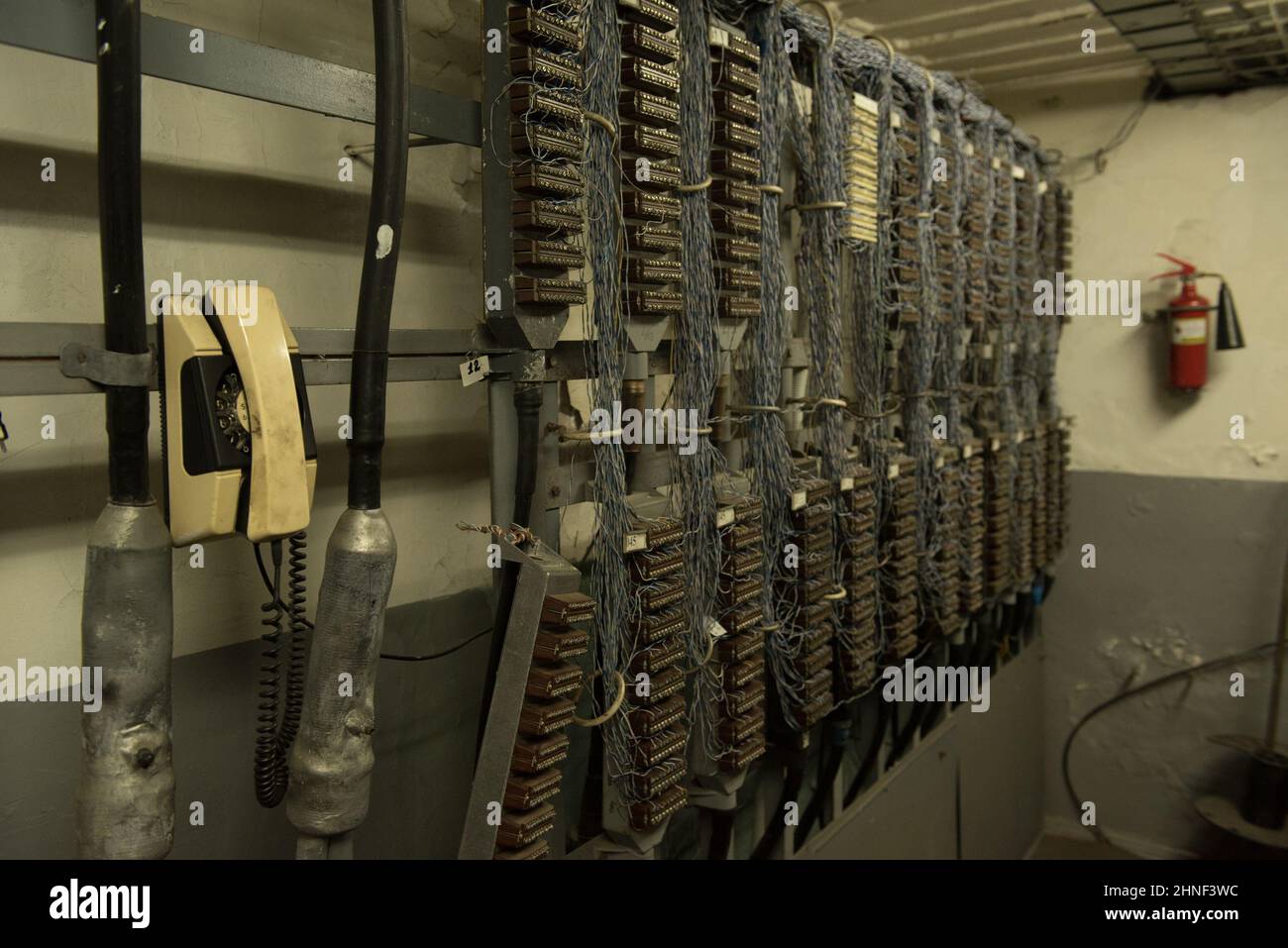 Defense bunker, a crucial part of Kyiv's public transport network. In a ...