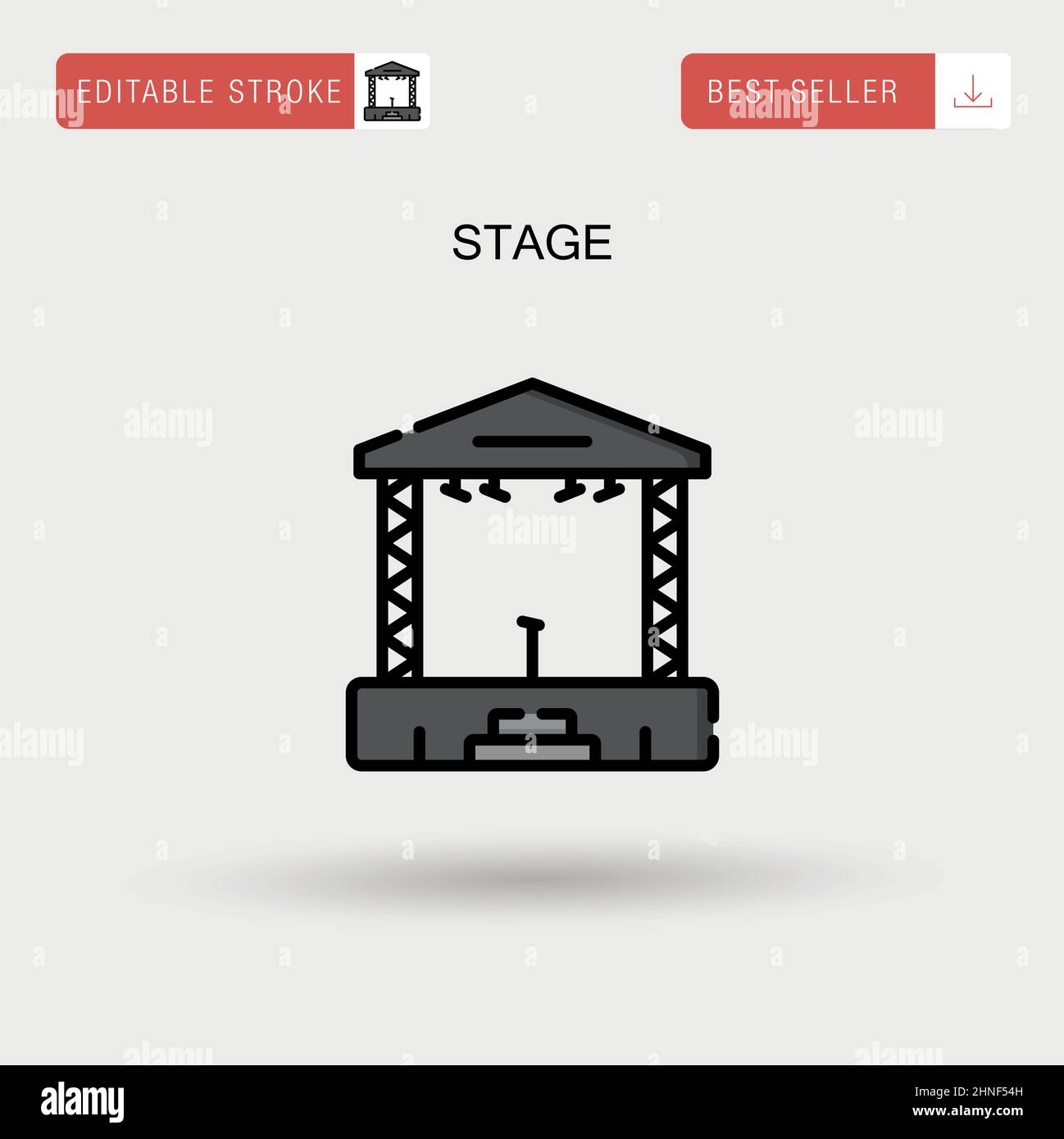 Spotlight background stage sparkle Stock Vector Images - Alamy