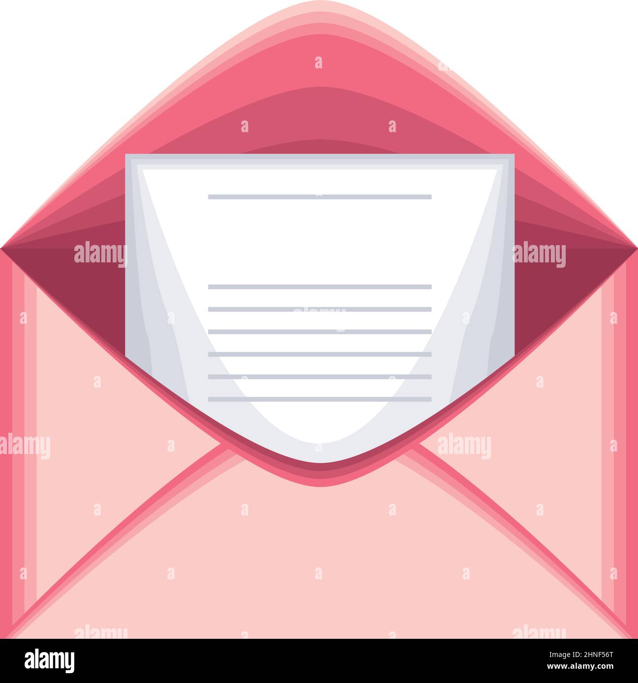 envelope and letter Stock Vector Image & Art - Alamy