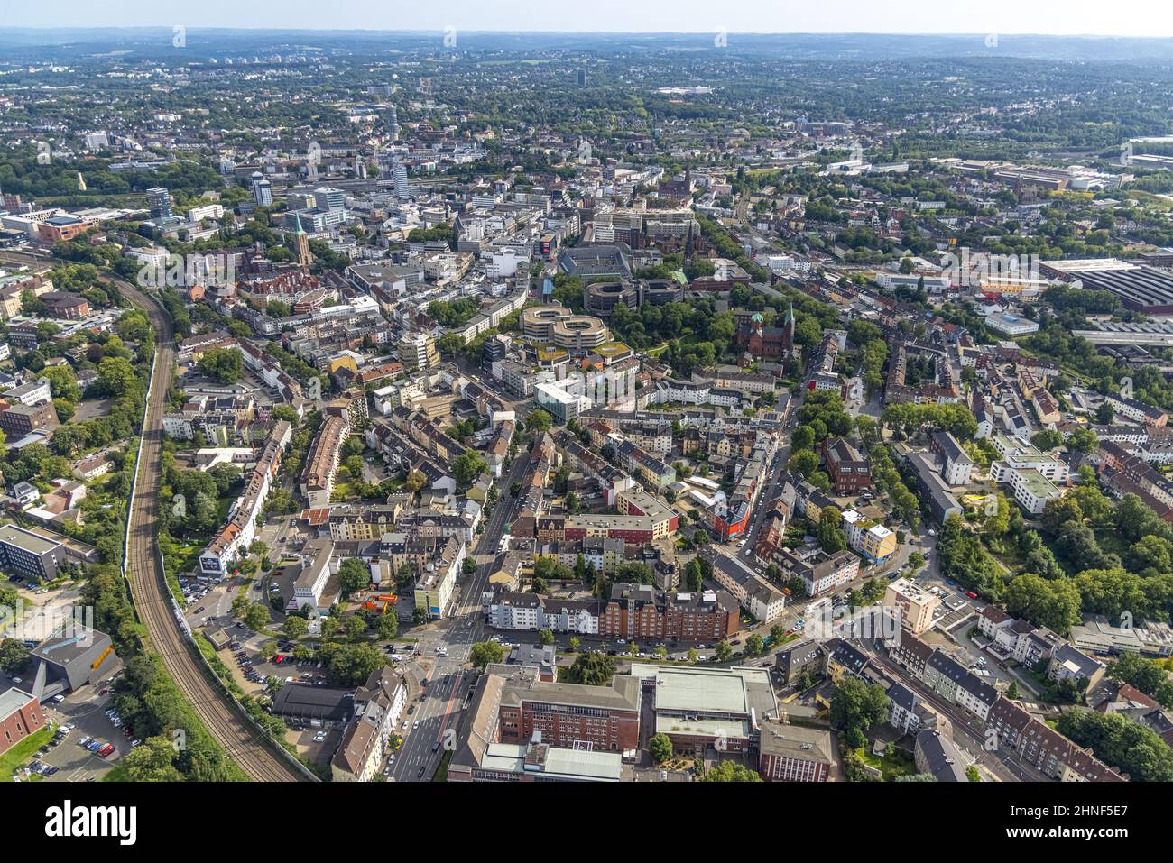 Innenstadtansicht city von bochum hi-res stock photography and images ...