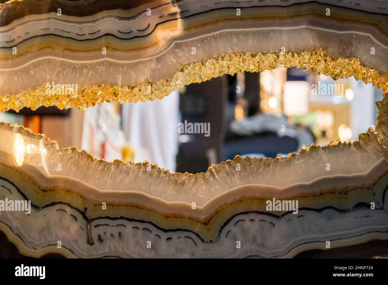 Full frame of colorful gemstones texture. Natural mineral stones close ...