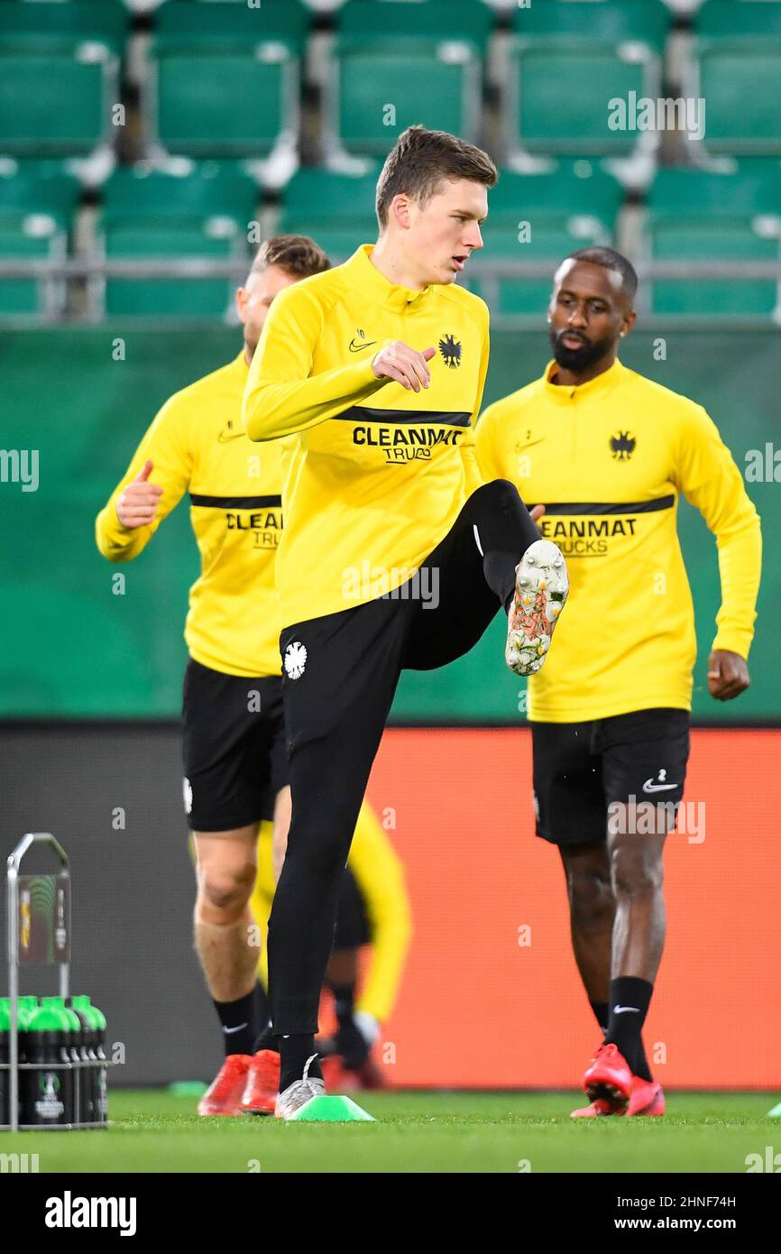 VIENNA, 16-02-2022, Allianz Stadion, football, UEFA Europa Conference ...