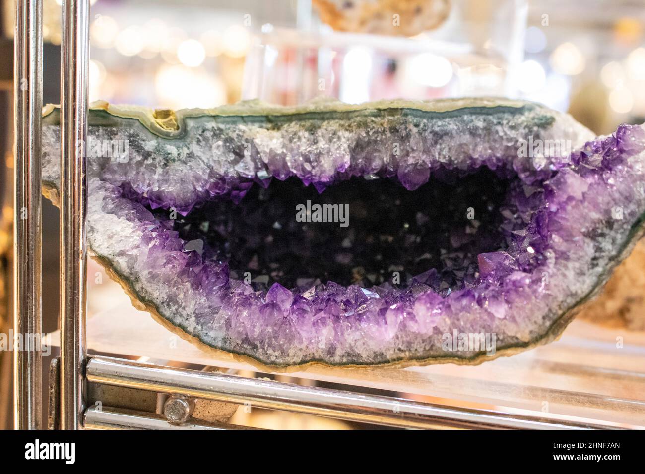 Full frame of colorful gemstones texture. Natural mineral stones close ...