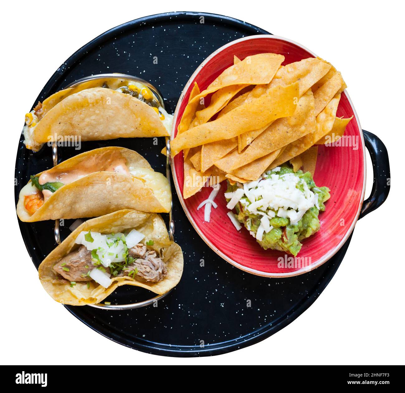 Dish tacos Cut Out Stock Images & Pictures - Alamy